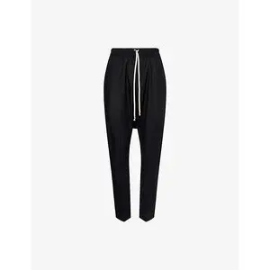 Rick Owens Lightweight Tapered-leg Wool Trousers