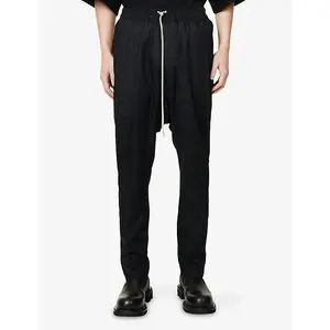 Rick Owens Lightweight Tapered-leg Wool Trousers