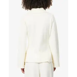 PRETTY LAVISH Ellice Collared Knitted Cardigan