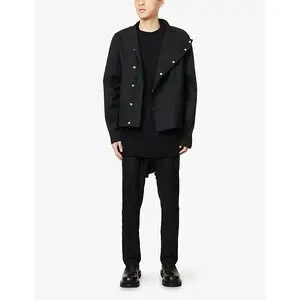 Rick Owens Tommy Loose-fit Cotton T-shirt - Black