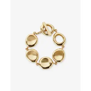 JOSEPH Bean Gold-toned Bracelet - Gilded Gold