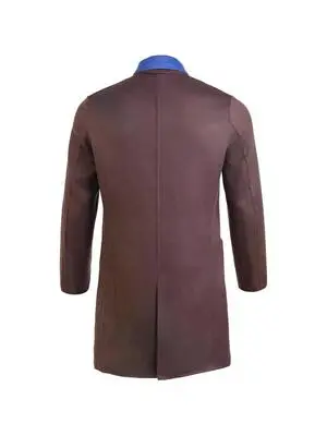 Kiton Reversible Cashmere Coat - Brown