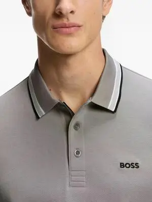 BOSS Logo-embroidery Polo Shirt