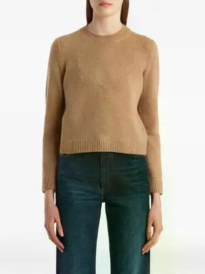 Khaite Leta Round-neck Sweater - Neutrals