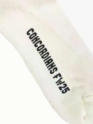 Rick Owens Ribbed Mid-calf Socks