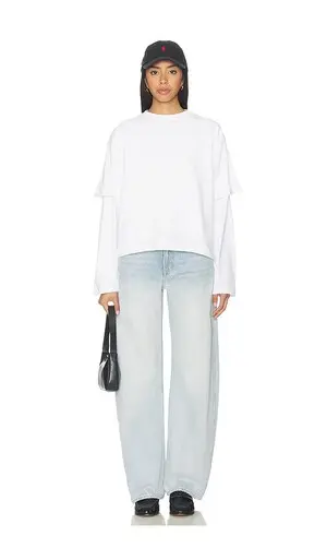 Polo Ralph Lauren Jersey Crop Long Sleeve T-shirt