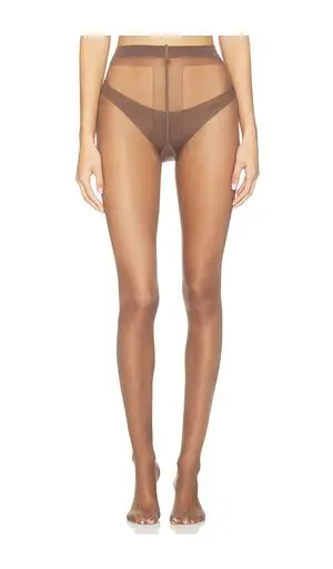 STEMS Avery Sheer 10 Tights Brown