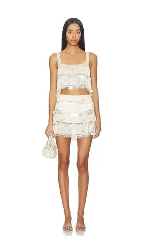 My Beachy Side Viola Hand-crocheted Top