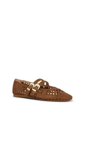 Dolce Vita Baylee Woven Flat - Saddle