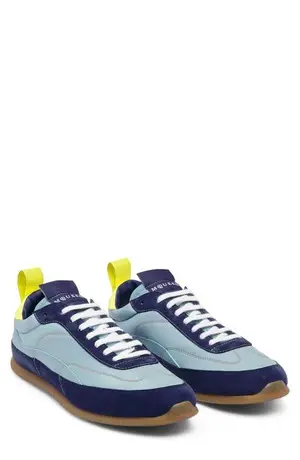 Alexander McQueen Low Top Leather Sneaker - Midnight Blue