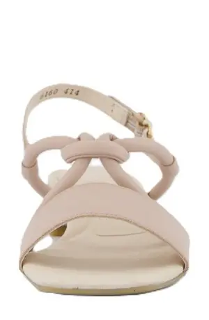 Paul Green Dream Square Toe Slingback Sandal - Biscuit Future Nappa