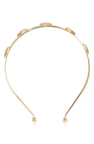 Ettika Love Embellished Heart Headband