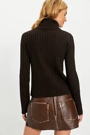 Free People Everlast Turtleneck Pullover