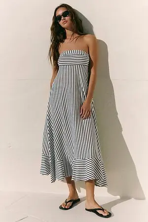 Striped Midi Dresses