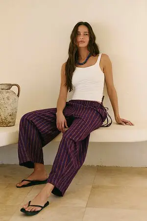 Stripes Pants For Women