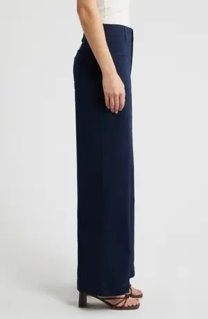 Wit & Wisdom Skyrise Patch Pocket Wide Leg Pants