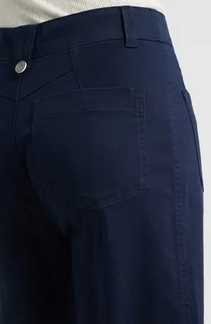 Wit & Wisdom Skyrise Patch Pocket Wide Leg Pants
