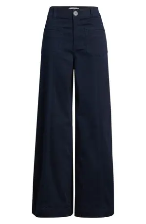 Wit & Wisdom Skyrise Patch Pocket Wide Leg Pants