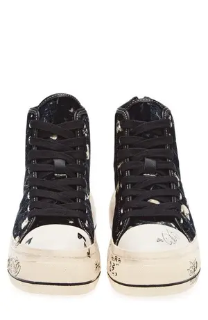 R13 Kurt Platform High-top Sneakers