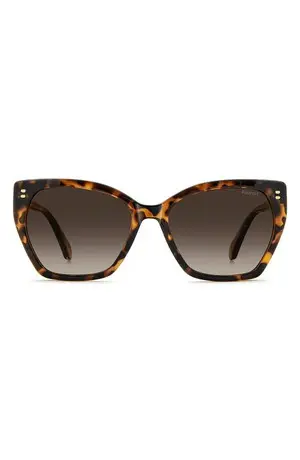 POLAROID Polarized Butterfly Sunglasses - Havana/brown