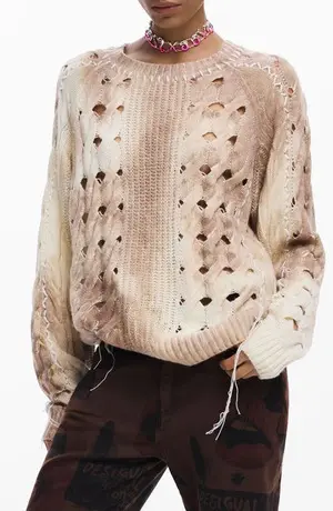 Women's Light Beige Knitwear