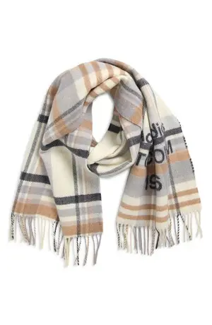 Acne Studios Check 1996 Wool Scarf