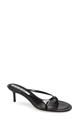 Acne Studios Kitten Heel Thong Sandals