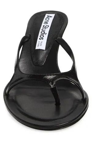 Acne Studios Kitten Heel Thong Sandals
