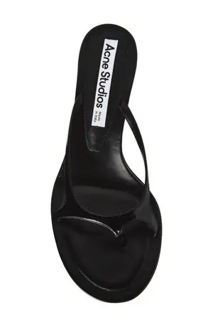 Acne Studios Kitten Heel Thong Sandals
