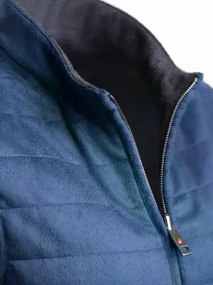 Kiton Reversible Gilet - Blue