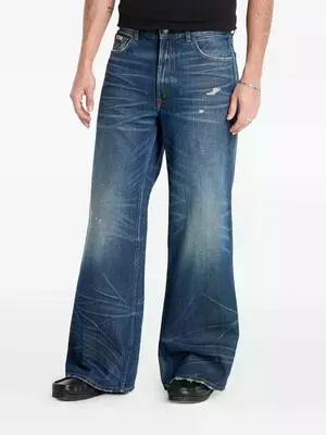 Calvin Klein Wide Leg Bottoms For Men