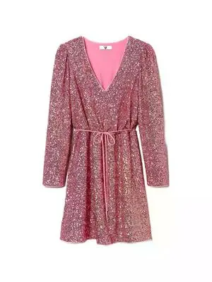 TWINSET Sequin Embellished Mini Dress