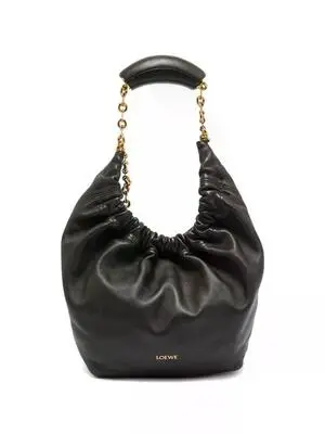 Loewe Squeeze Chain Leather Tote