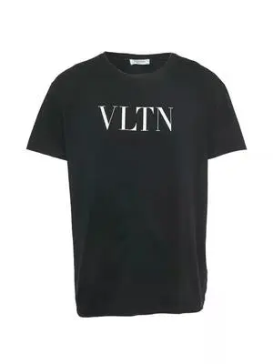 Valentino Garavani Logo-print Cotton T-shirt - Black