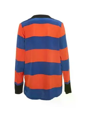 Stella McCartney Silk Striped Top