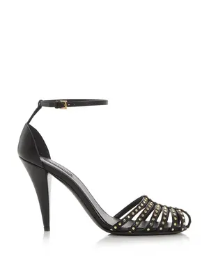 Givenchy Cage Embellished Sandals