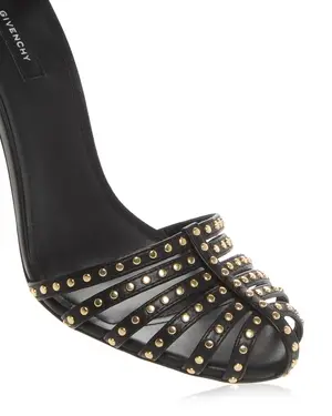 Givenchy Cage Embellished Sandals