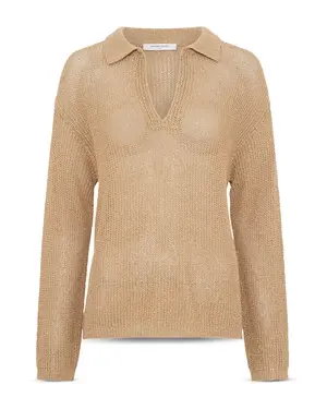 Gerard Darel Lailah Polo Collar Pullover