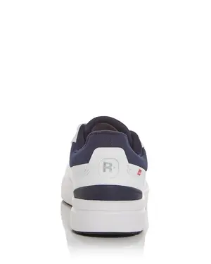 On The Roger Advantage Low Top Sneakers - White Midnight