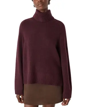 Whistles Turtleneck Knit Sweater
