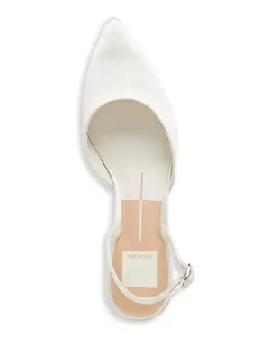 Dolce Vita Carel Slingback Pumps - True White