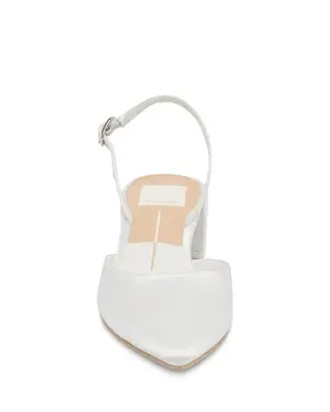 Dolce Vita Carel Slingback Pumps - True White