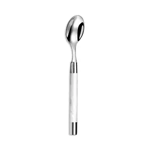 CAPDECO Conty Collection Demitasse Spoon - White