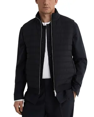 Reiss Quilted Outerwear For Men