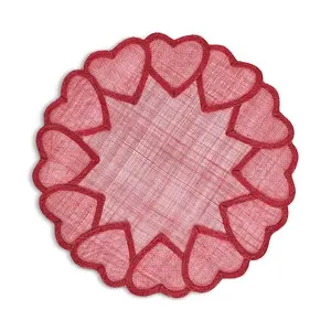 JULISKA Heart Placemat - Pink