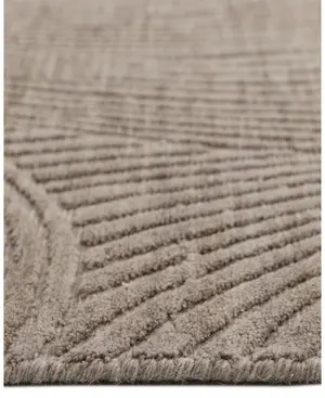TIMELESS RUG DESIGNS Ayr S3421 8'0x10'0 Area Rug - Brown