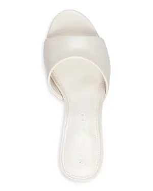 MARC FISHER LTD. Finny Slide Sandals - Ivory