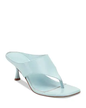 MARC FISHER LTD. Adia Thong Sandals - Light Blue