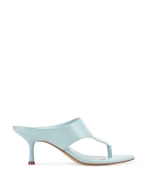MARC FISHER LTD. Adia Thong Sandals - Light Blue
