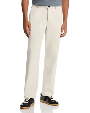 FRAME Straight Fit Chinos - Off White